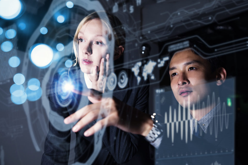 Futuristic screens - Globetrender