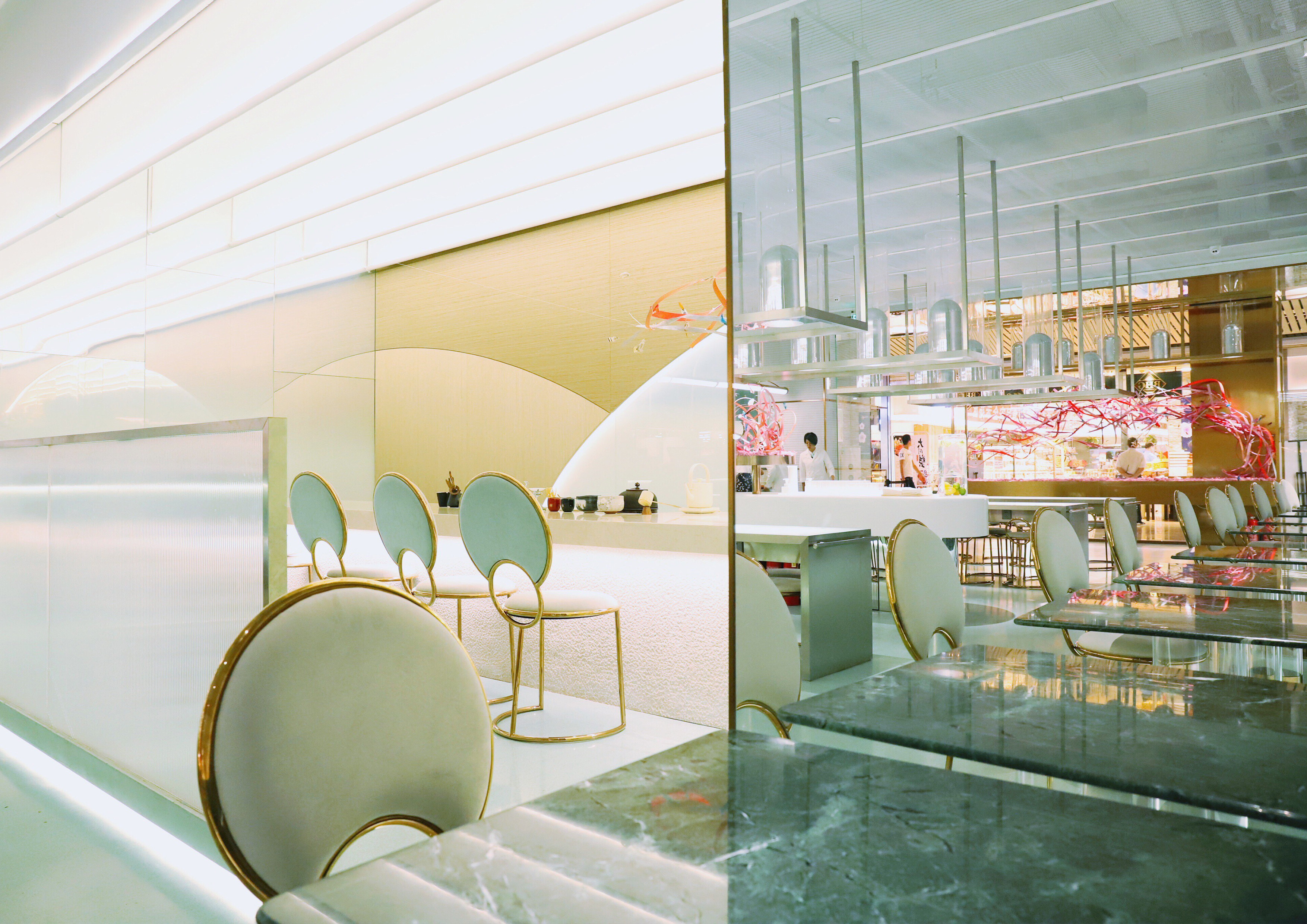 Inside new futuristic Aoyama Lab dessert bar in Beijing