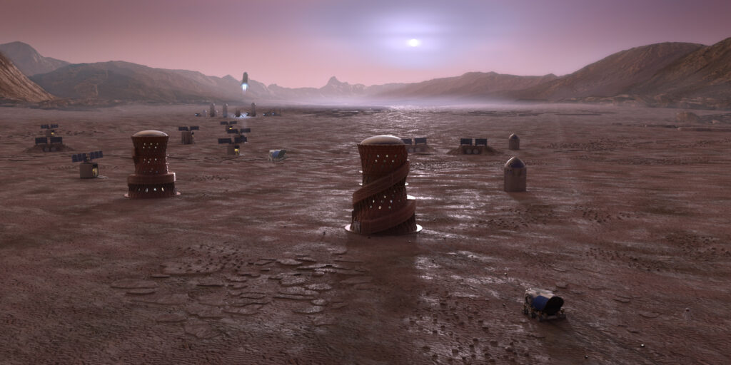 Mars X-House: NASA reveals designs for 3D-printed Martian homes