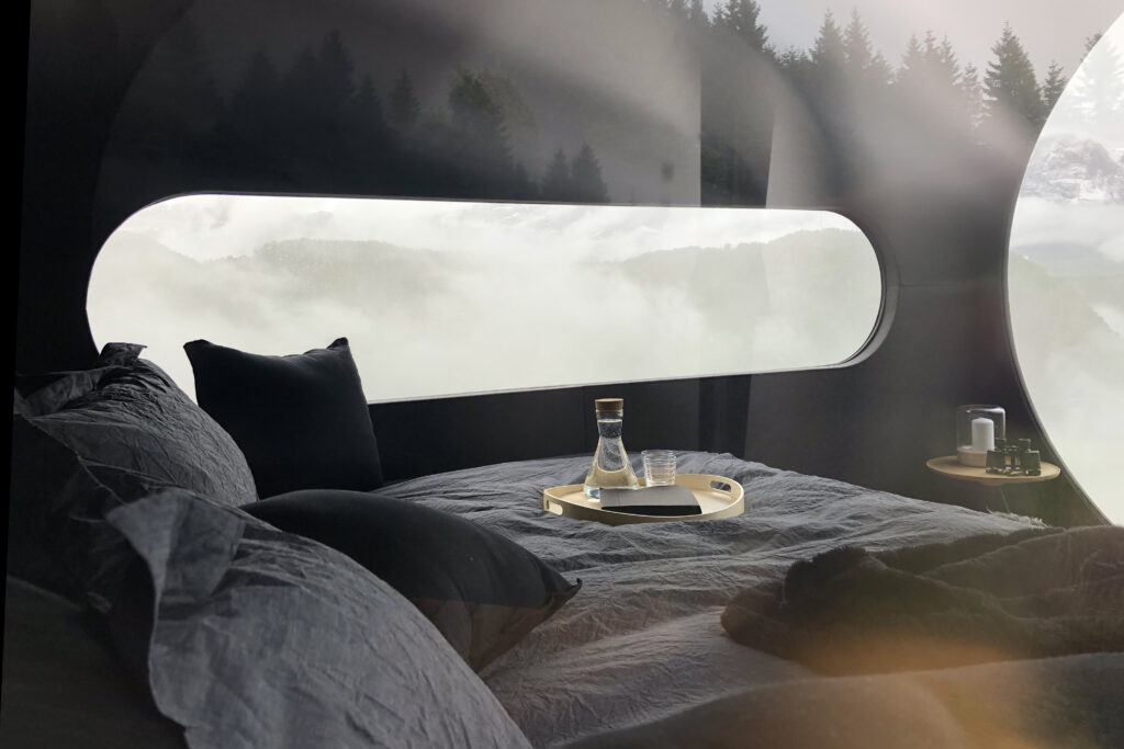 Birdbox landscape hotel capsules give solo travellers new horizons