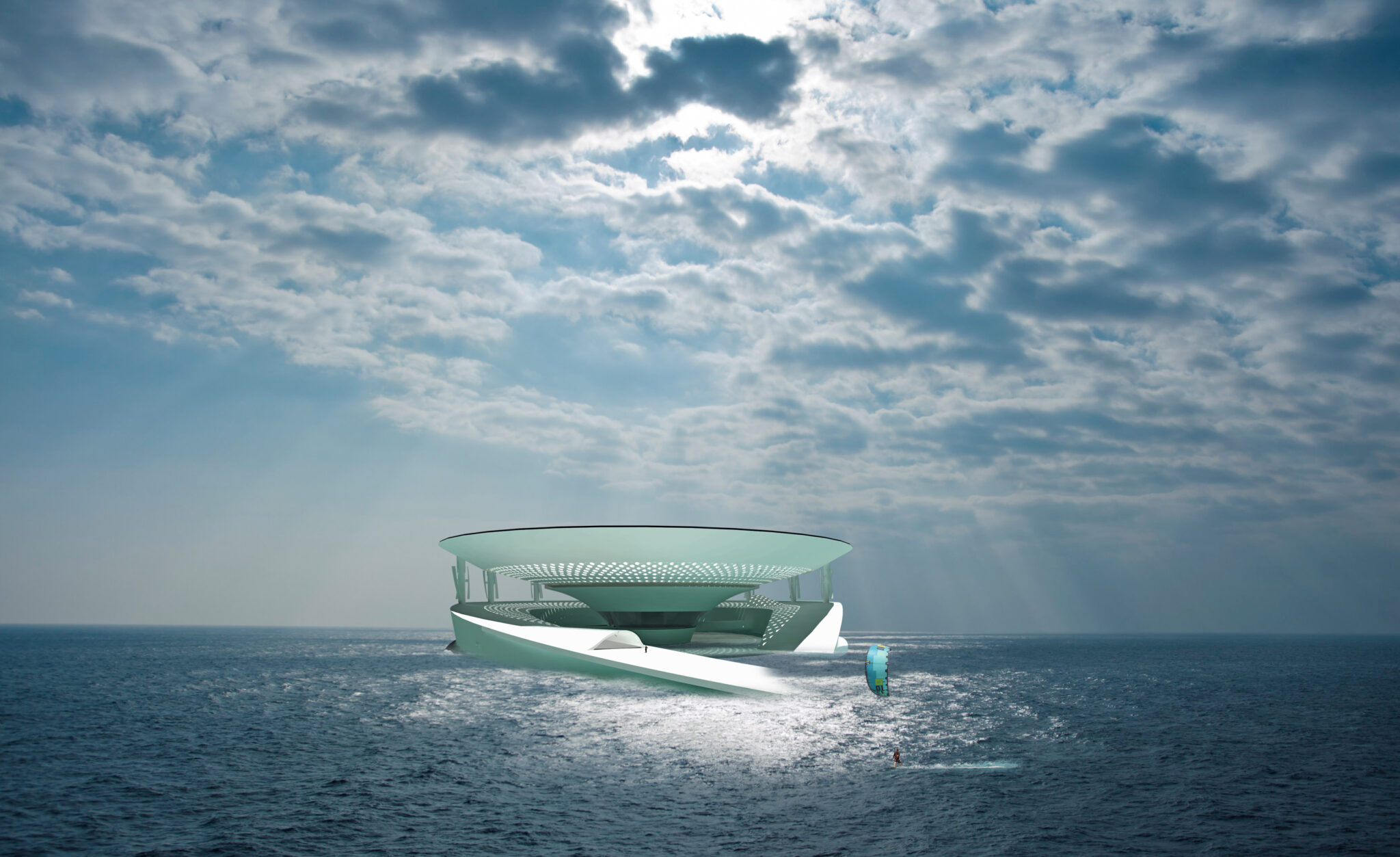 SEA STEM is an autonomous mobile habitat for living on the ocean