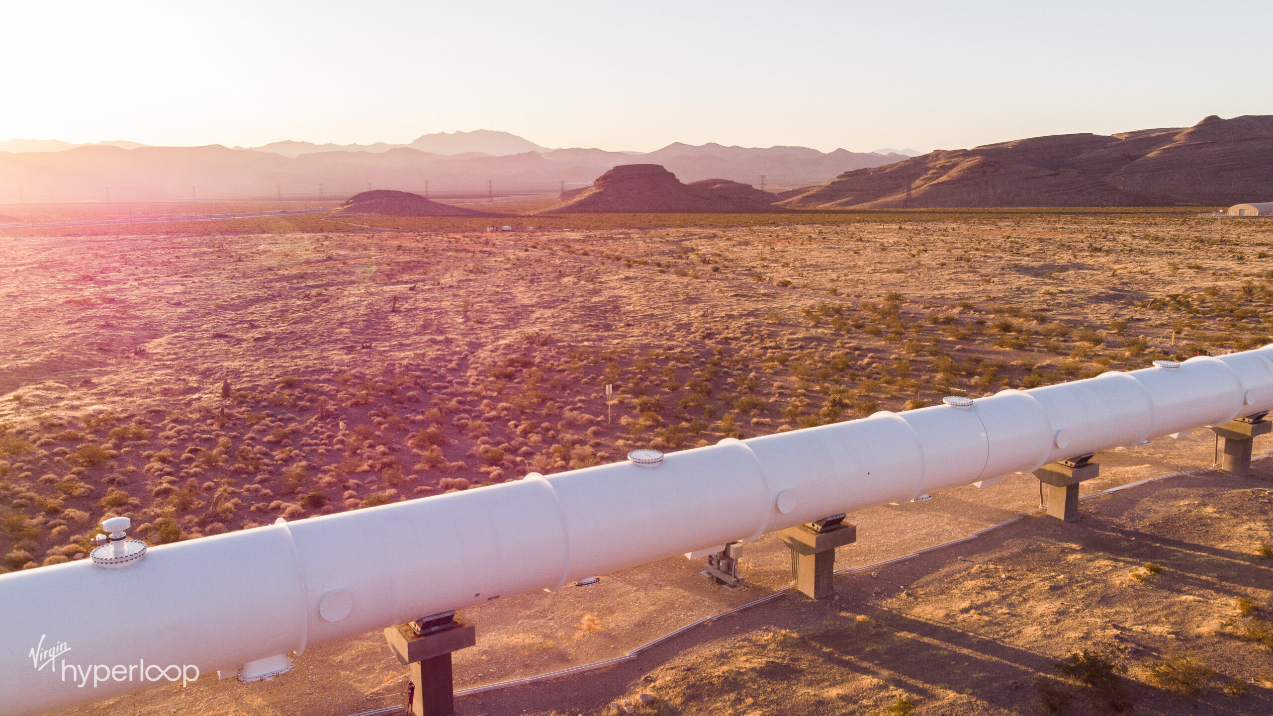 VH-DVirgin Hyperloop test in NevadaevLoop-TestSite-11 - Globetrender