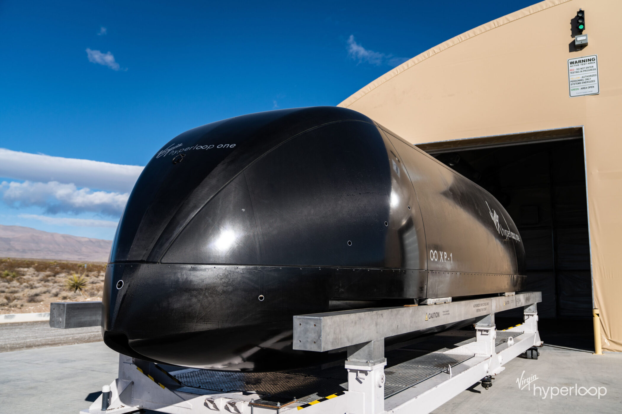 Virgin Hyperloop test in Nevada ⋆ Globetrender