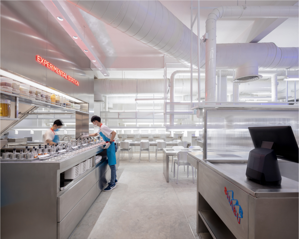 Bangkok's Shabu Lab is a science-themed restaurant from the future