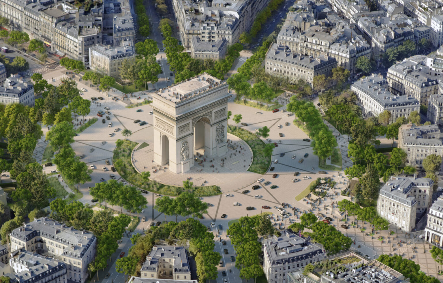 Paris to transform Champs-Elysées into 'extraordinary garden'