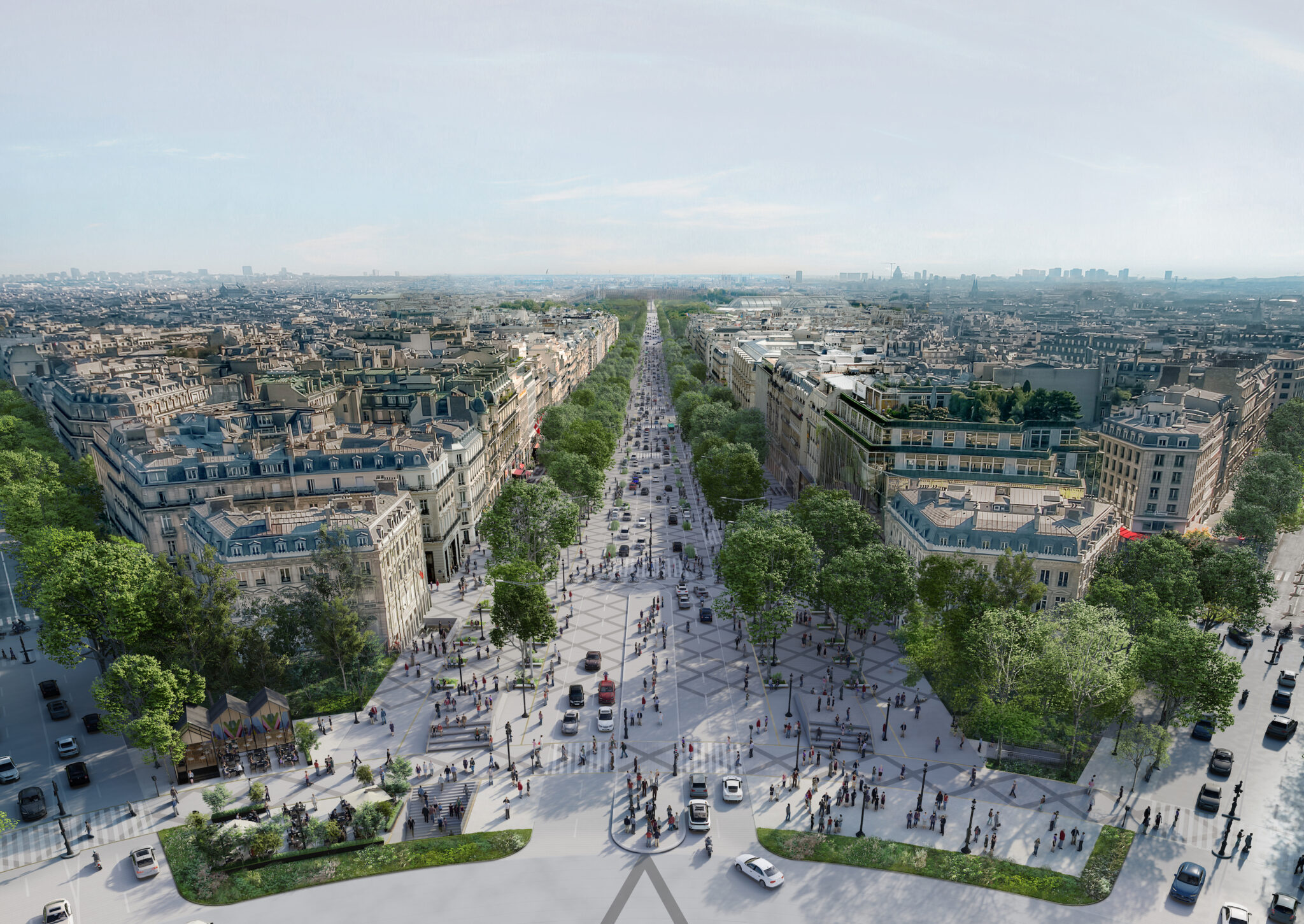 Paris to transform Champs-Elysées into 'extraordinary garden'