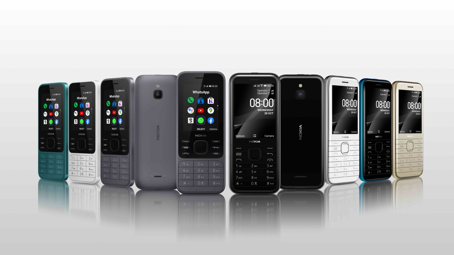 Burner-style phones from Nokia are an ideal back-up for travellers