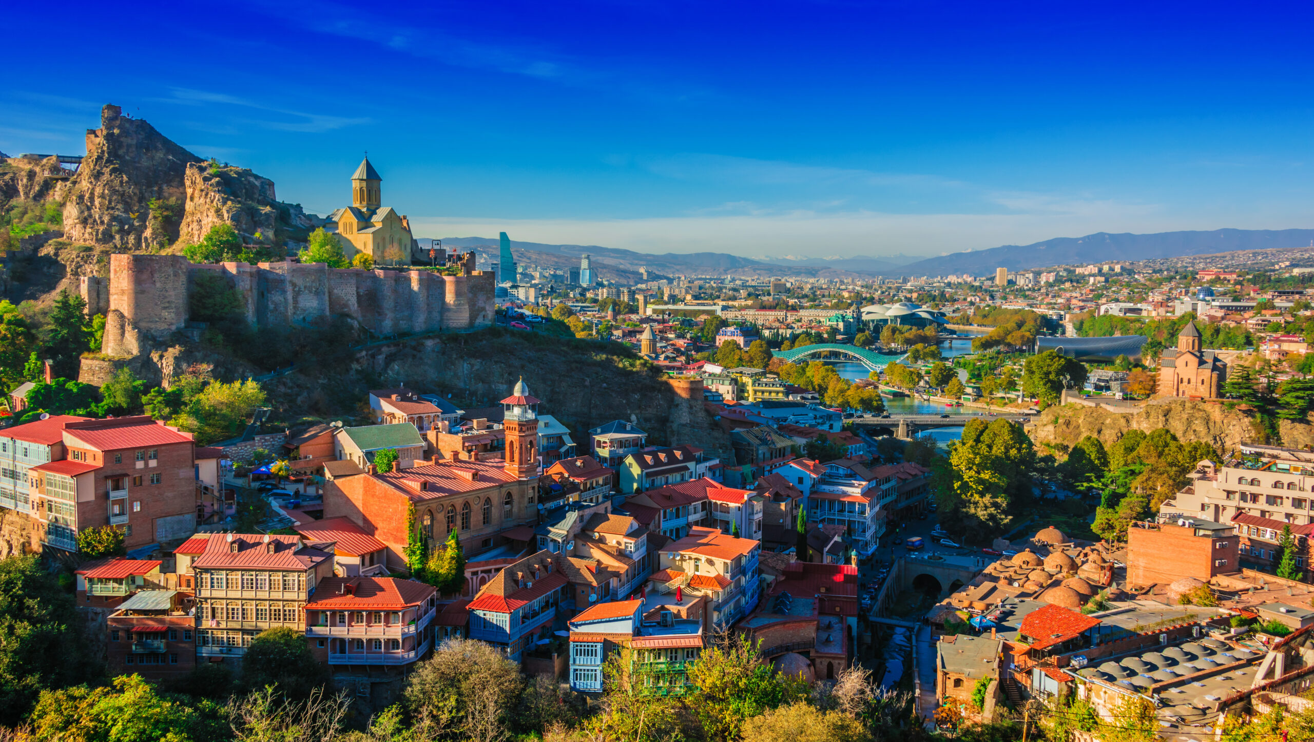 Panoramic View Of Tbilisi Georgia Globetrender