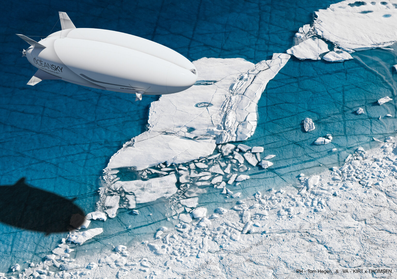 OceanSky Cruises' airship hotel will fly to the North Pole