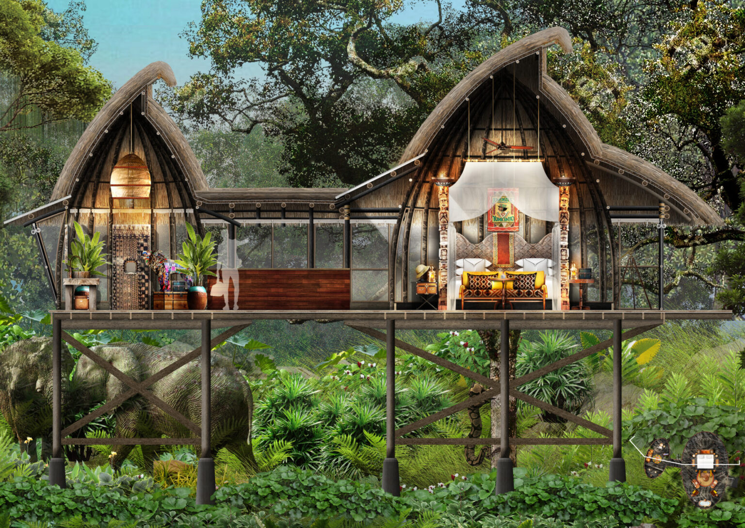 Bill Bensley to unveil Kozala Zamba Congo safari camp