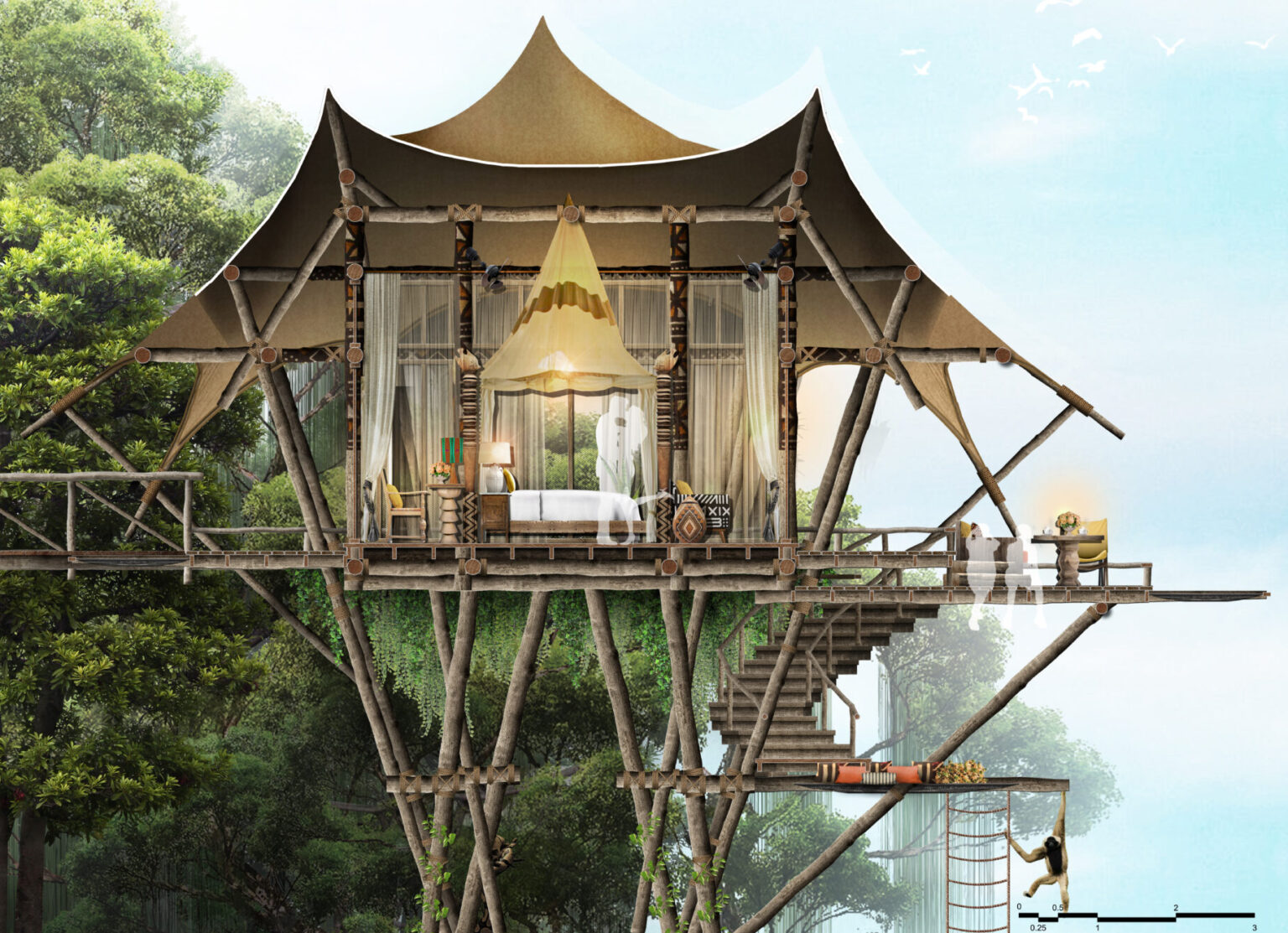 Bill Bensley to unveil Kozala Zamba Congo safari camp