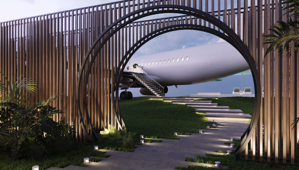 Bali's Private Jet Villa occupies a converted B737 aircraft