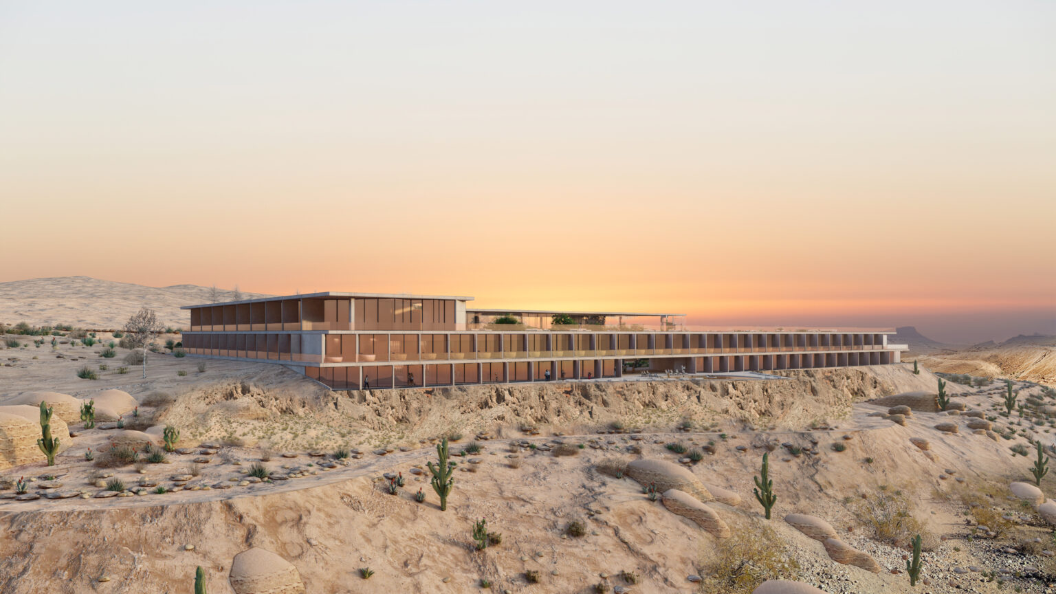 Futuristic hotel to emerge in Israel’s Judean Desert
