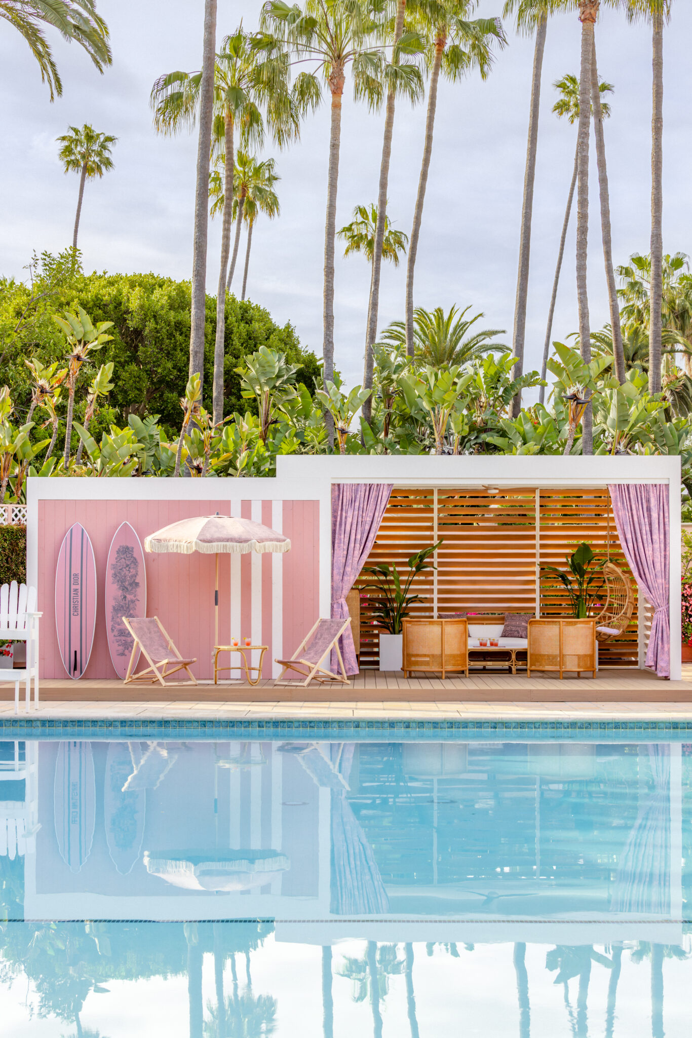 LA's Beverly Hills hotel launches Dior pool take-over