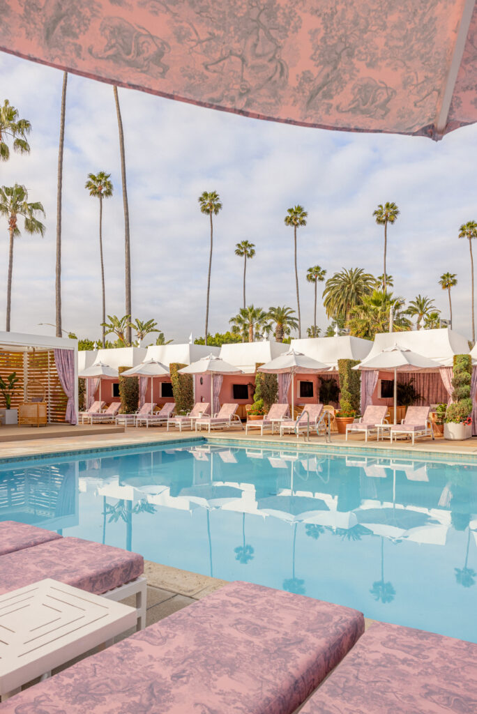 LA's Beverly Hills hotel launches Dior pool take-over