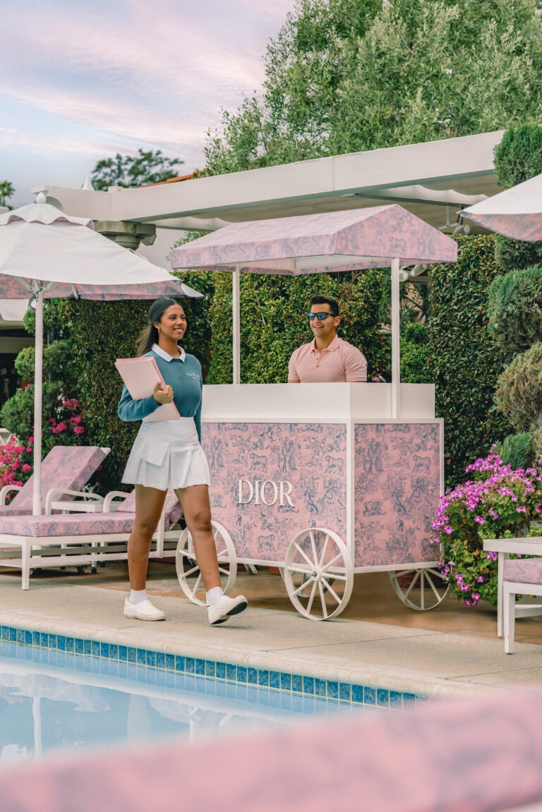 LA's Beverly Hills hotel launches Dior pool take-over