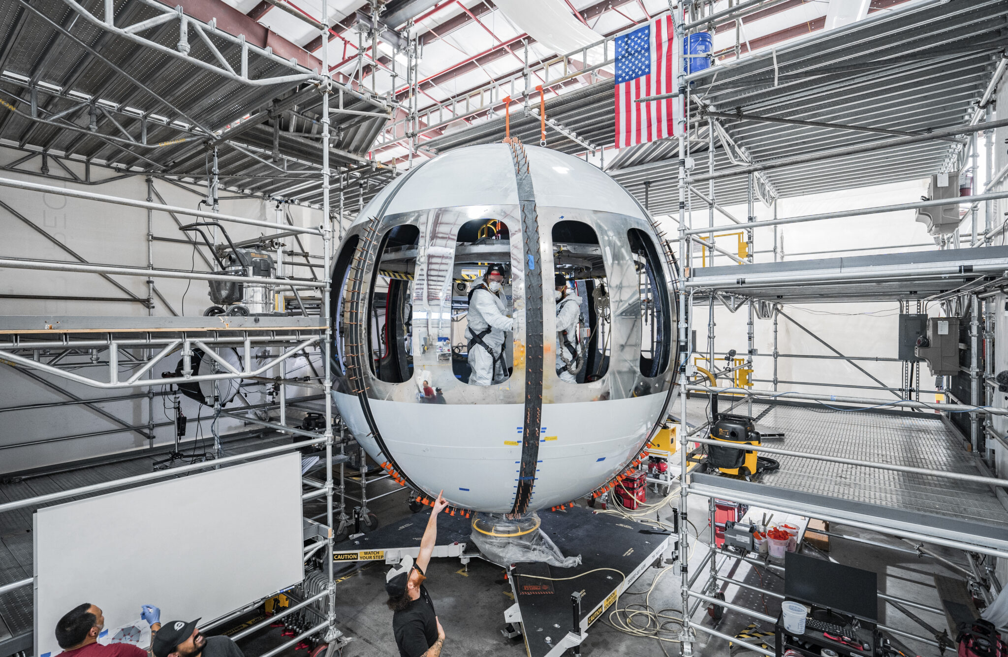 Space Perspective reveals completed test capsule