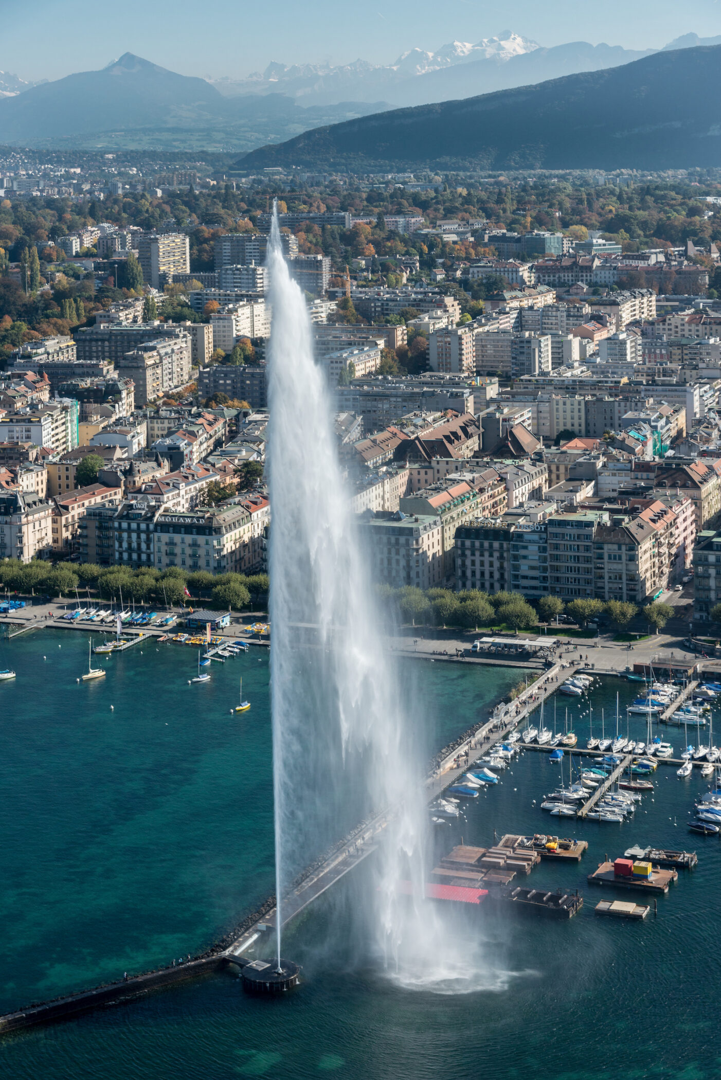 Geneva from the sky ⋆ Globetrender