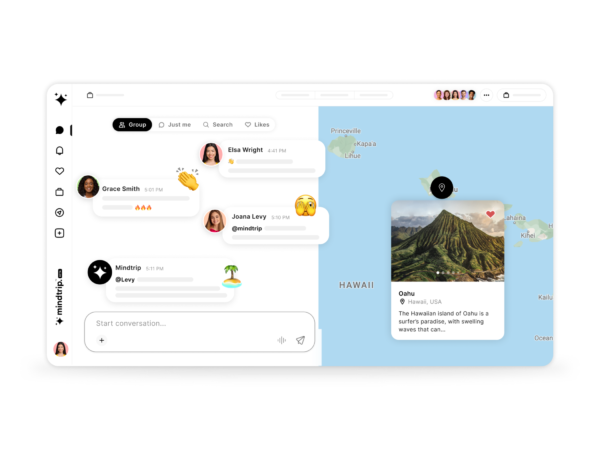 Mindtrip launches Group Chat feature