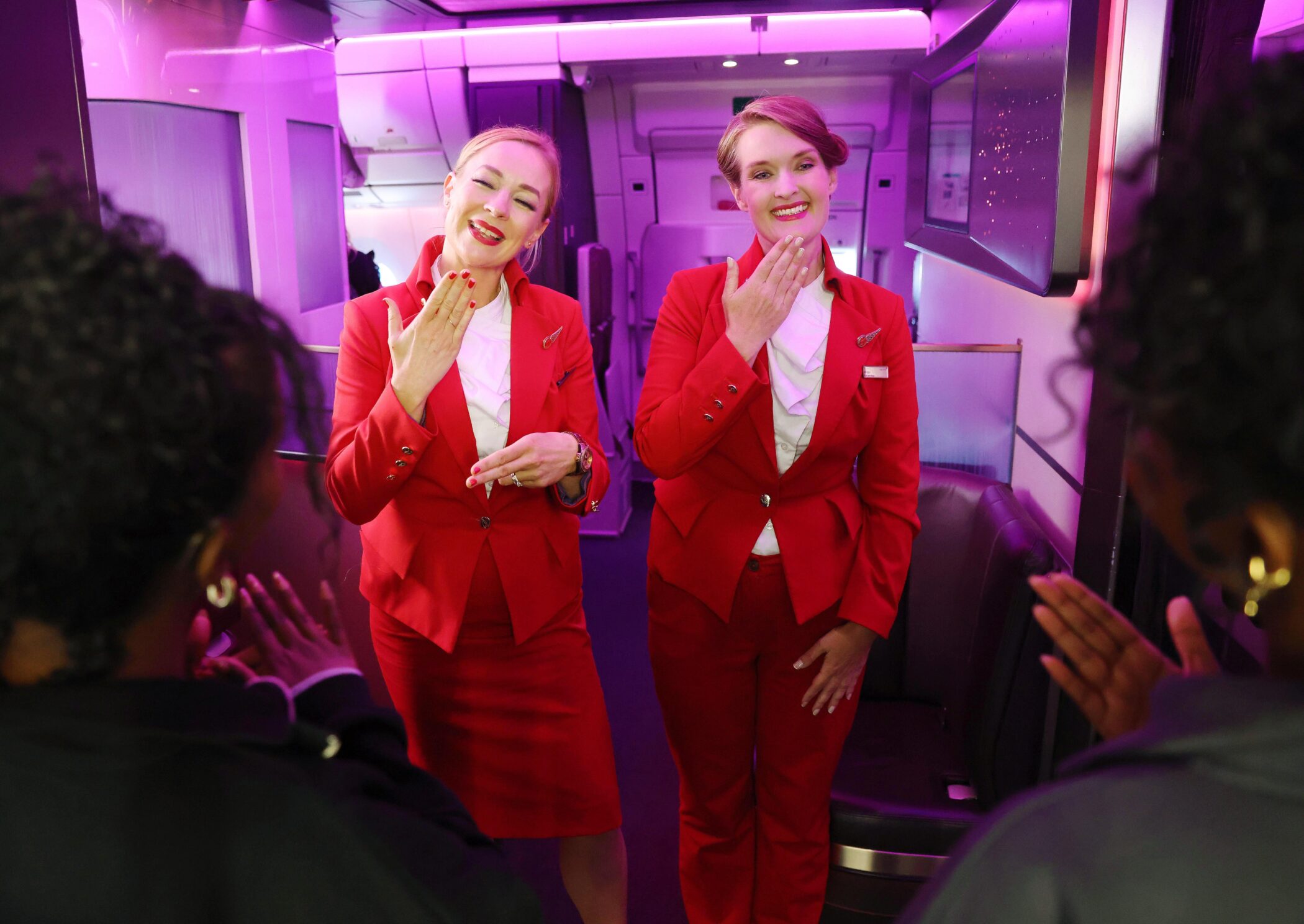 Virgin Atlantic - BSL trained crew, London, 26th September 2024 ⋆ Globetrender