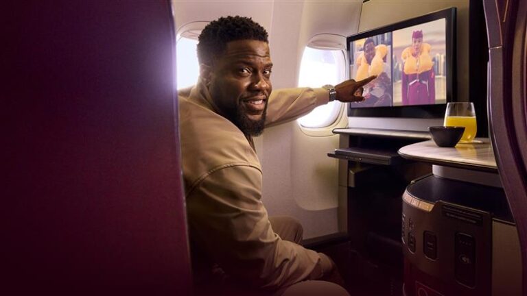 Qatar Airways unveils in-flight safety video with Kevin Hart