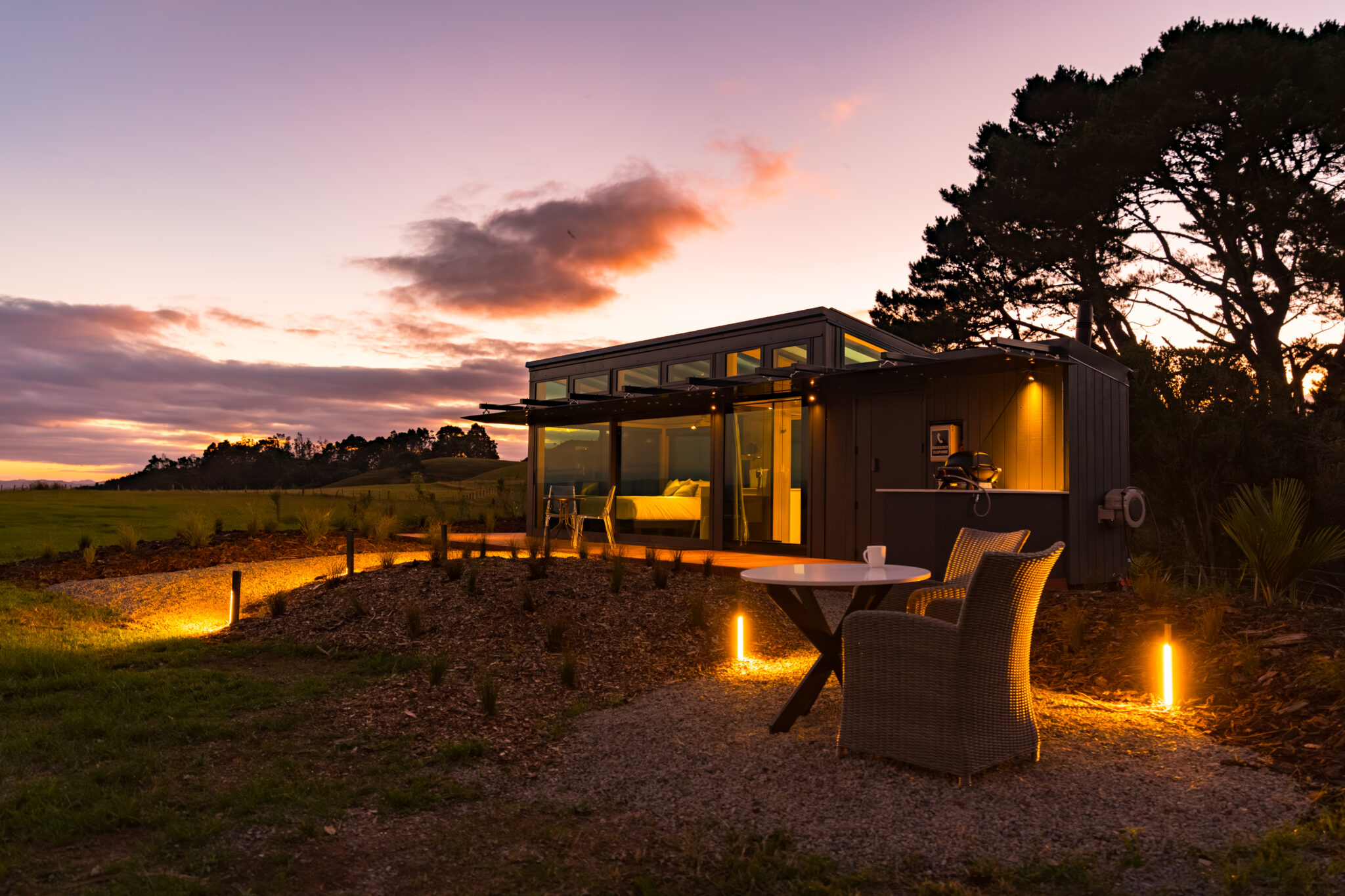 Matū PurePod glass hotel opens in New Zealand
