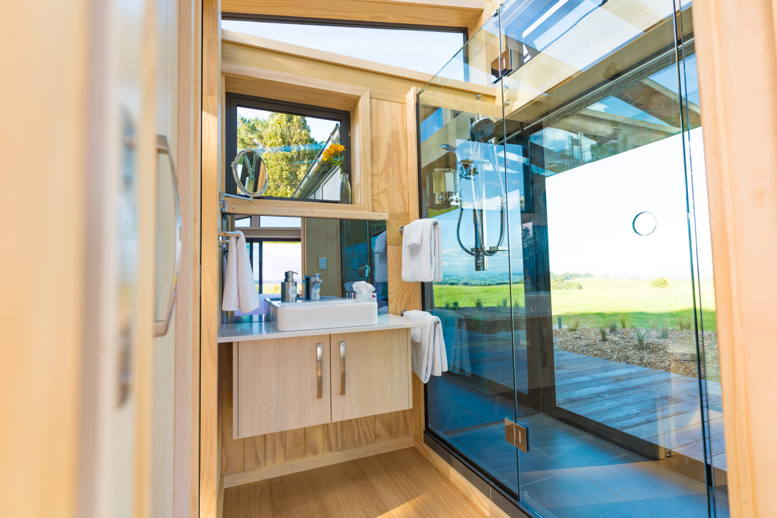 Matū PurePod glass hotel opens in New Zealand