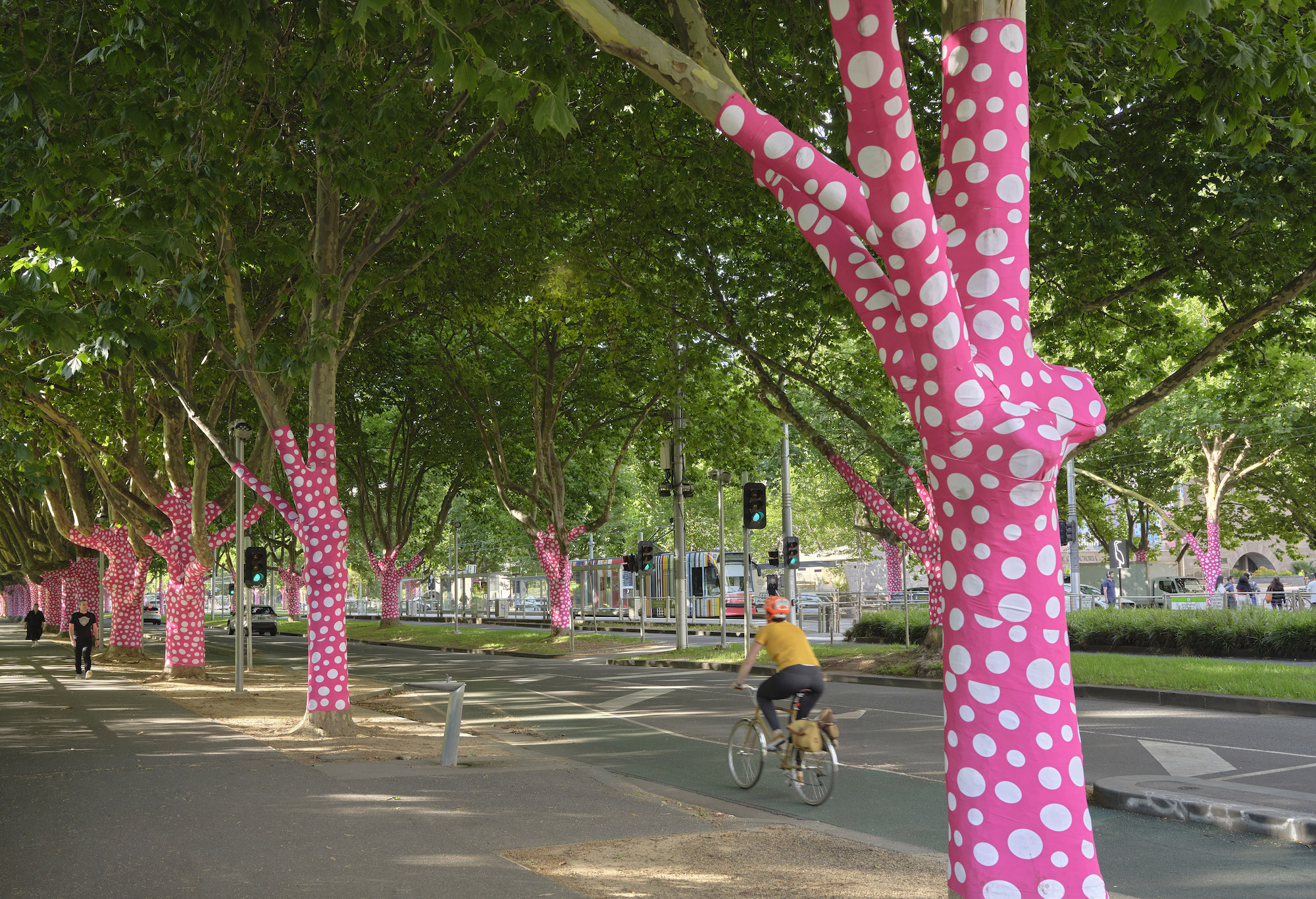 NGV Yayoi Kusama Trees_Photo Sean Fennessy (3) ⋆ Globetrender