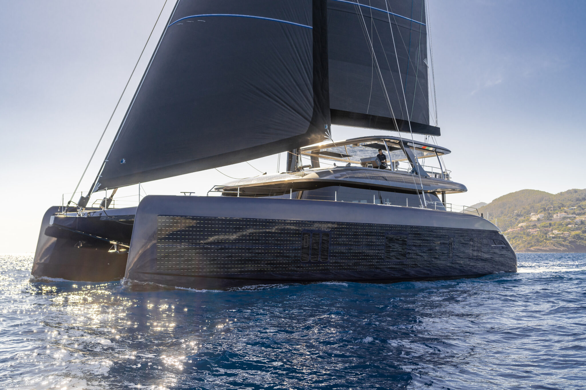 Sunreef Yachts' AI solar skin brings 'smart energy' to the water