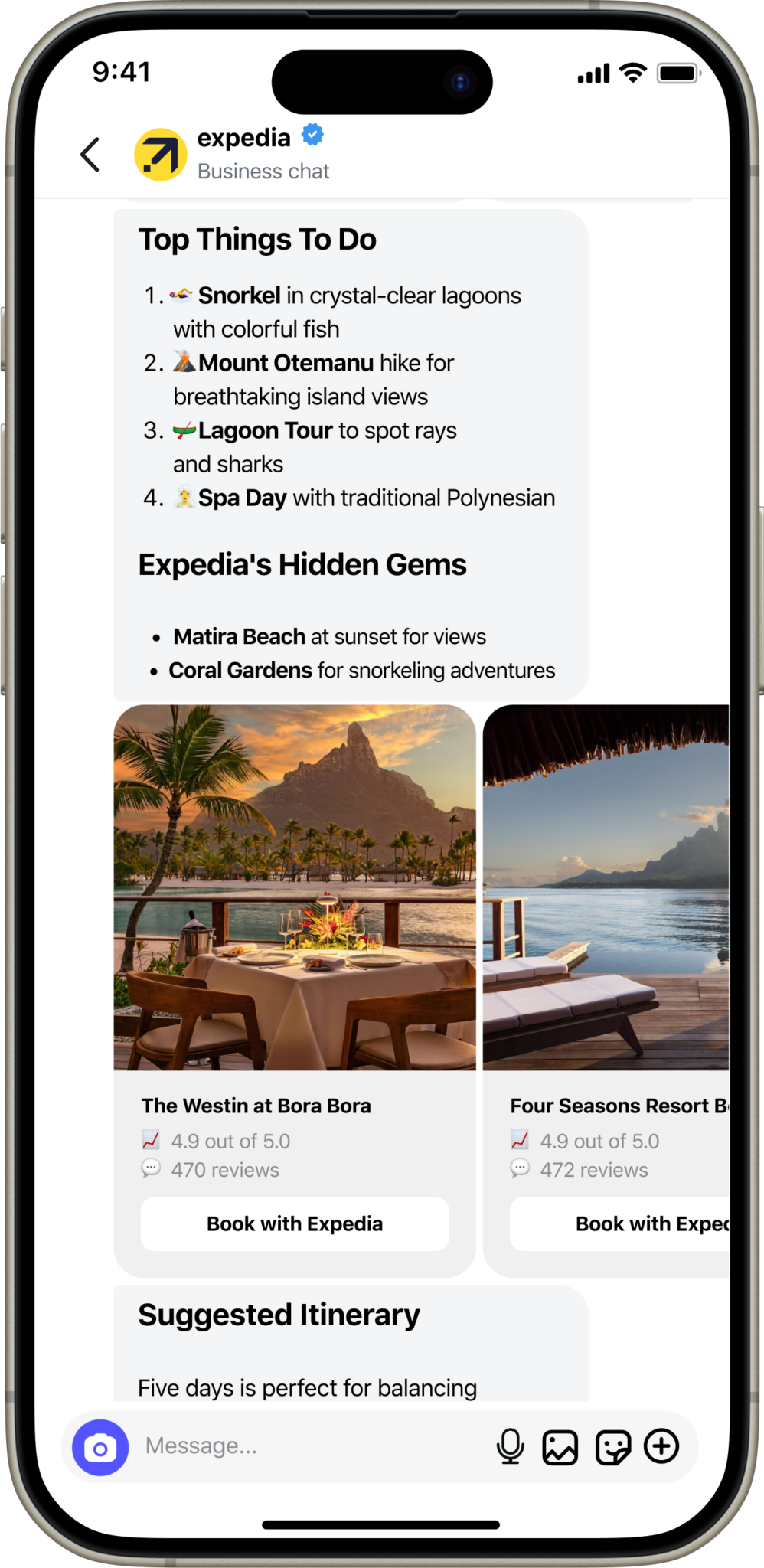 Expedia Trip Matching turns reels into bookable itineraries
