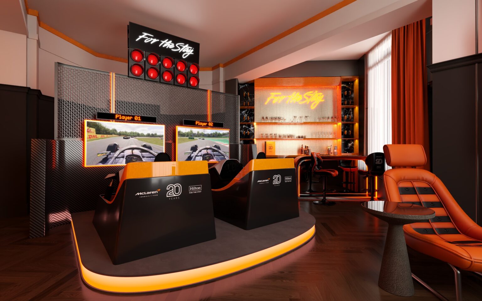 Hilton partners with McLaren Racing for Formula 1 suite
