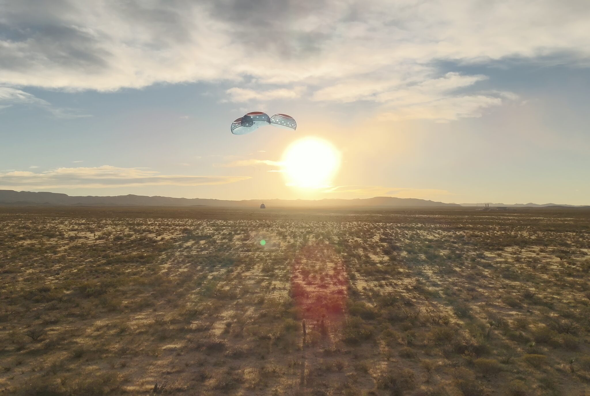 Blue Origin takes first wheelchair user into space