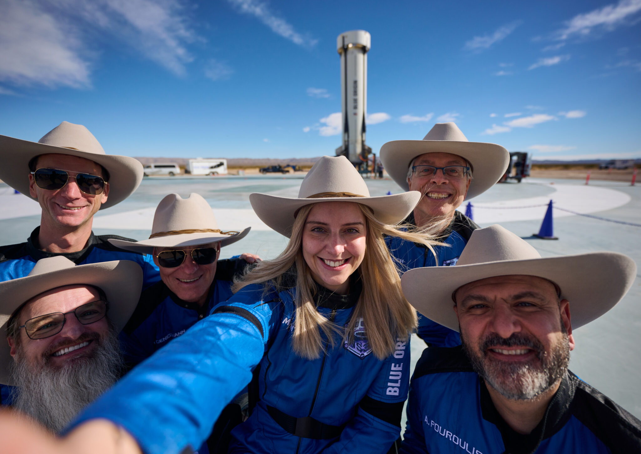 Blue Origin takes first wheelchair user into space