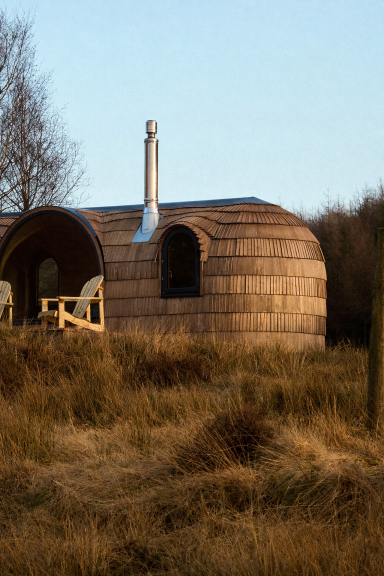 Gleneagles creates wild sauna and freshwater bathing site